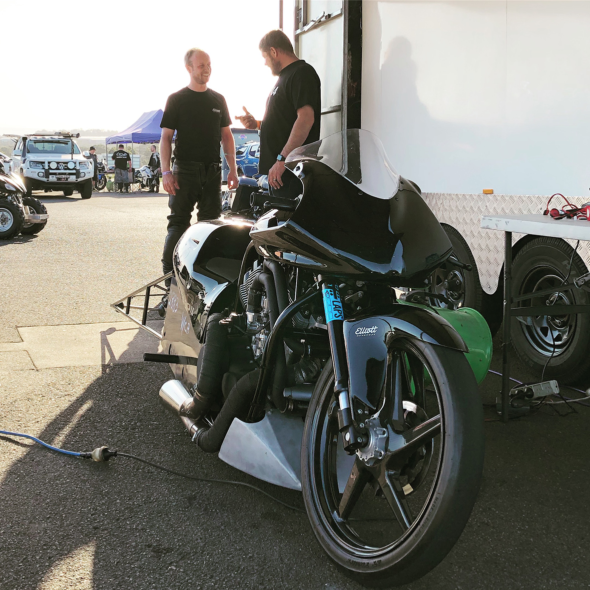 Elliott Andrews in Nitro Thunder 2019 - Elliott Motorcycles - Built ...